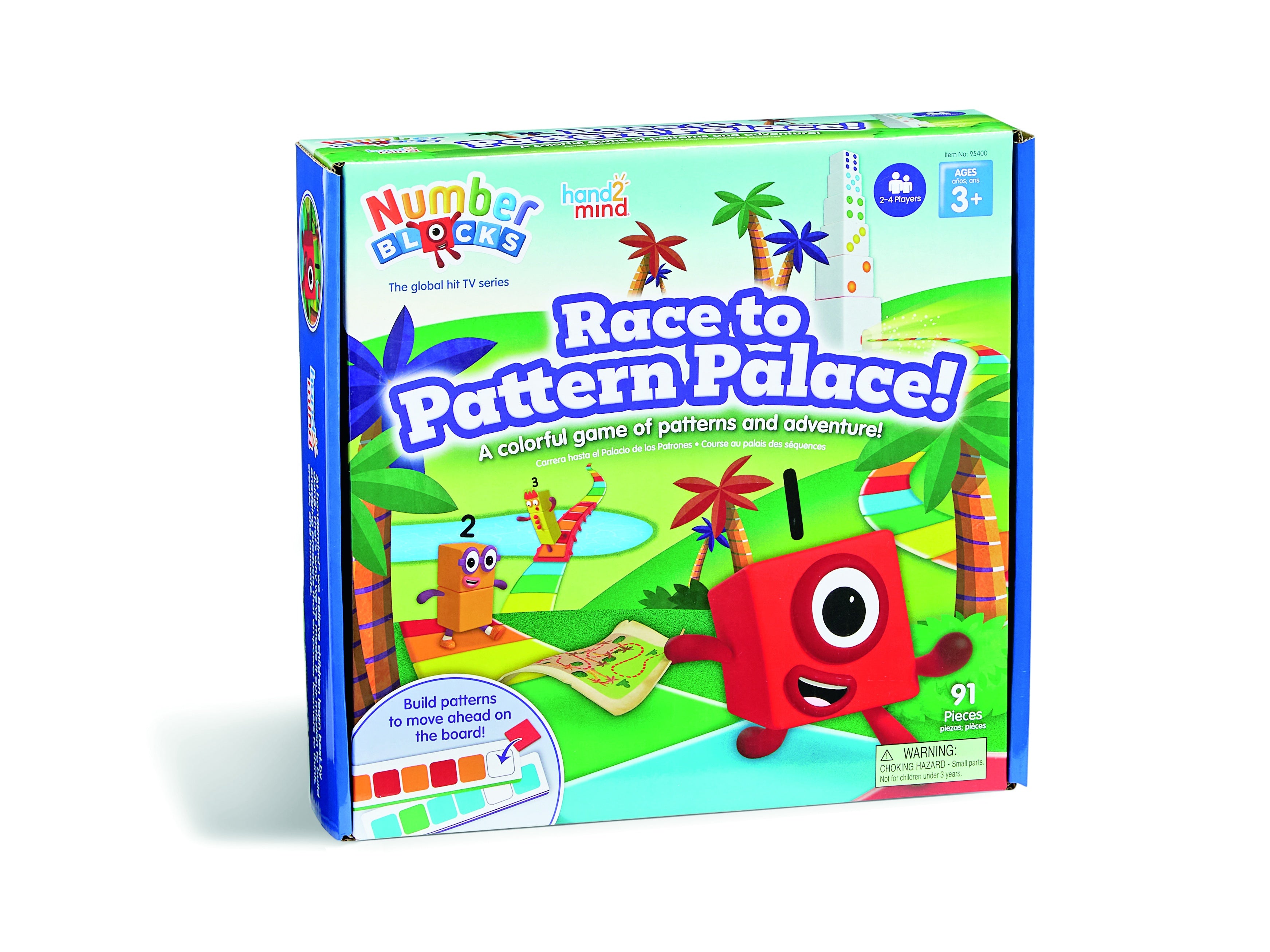 Numberblocks Race to Pattern Palace – Sensory Kingdom