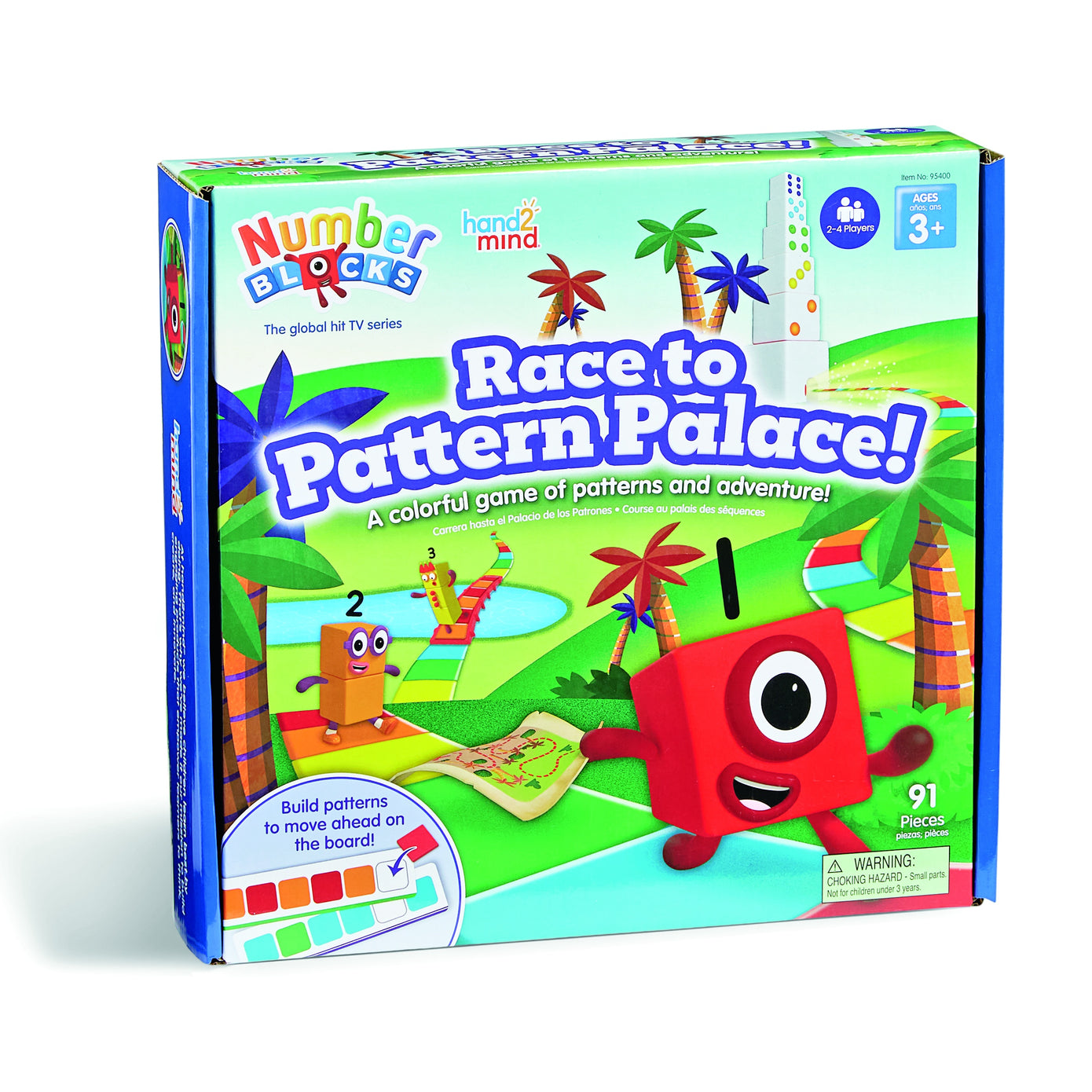Numberblocks Race to Pattern Palace – Sensory Kingdom