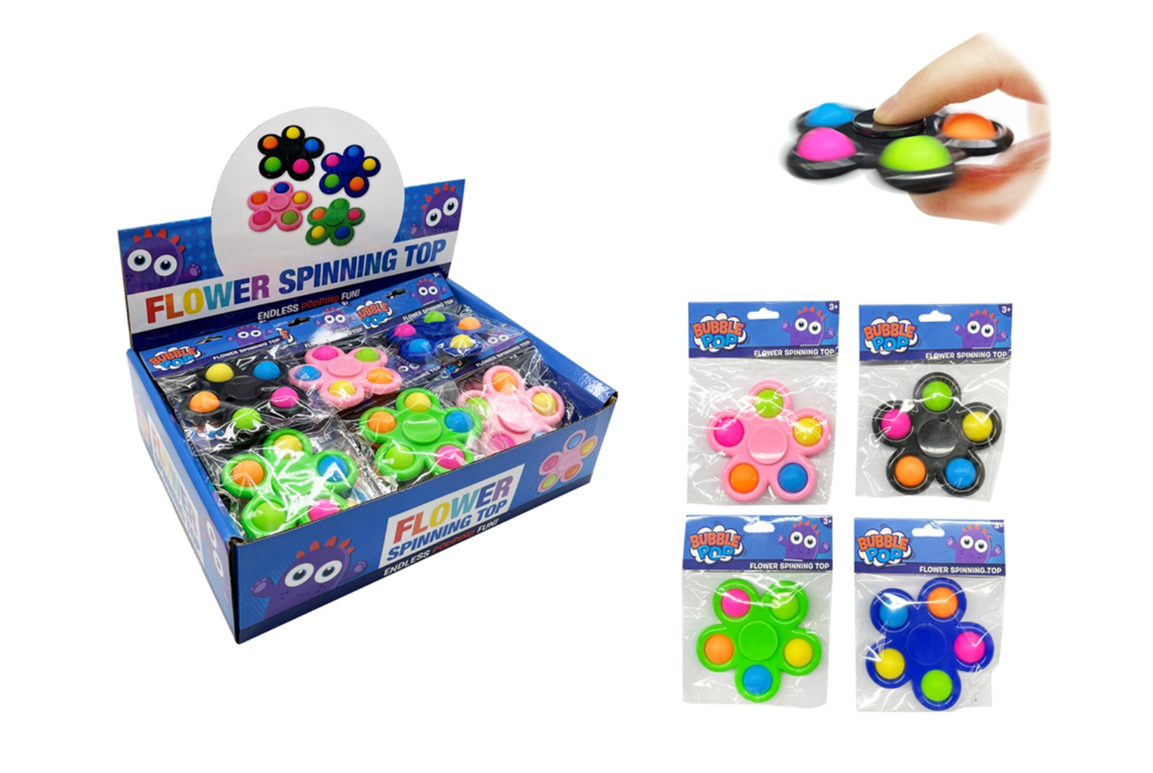 Popper Spinner Flower – Sensory Kingdom