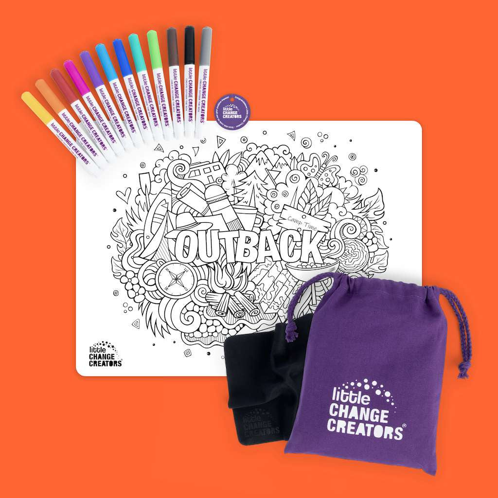 Re-FUN-able™ Colouring Set - OUTBACK – Sensory Kingdom