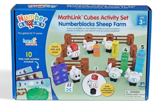MathLink® Cubes Numberblocks® Sheep Farm Activity Set – Sensory Kingdom