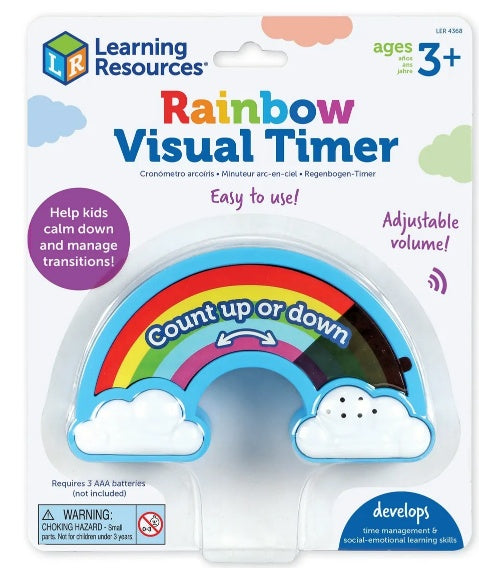 Rainbow Visual Timer – Sensory Kingdom